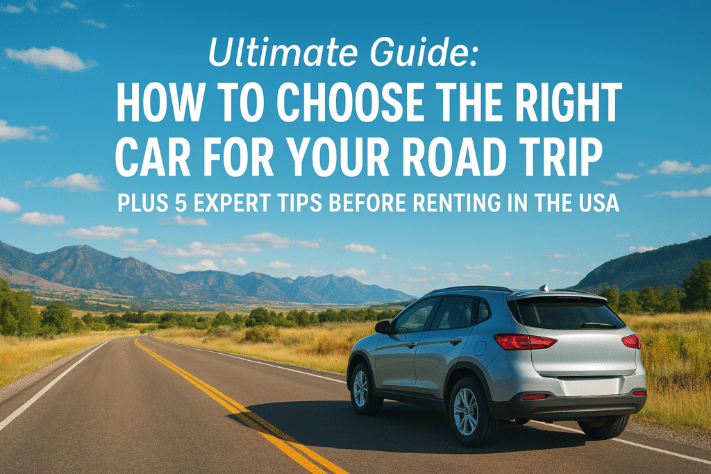 Ultimate Guide: How to Choose the Right Car for Your Road Trip (Plus 5 ...